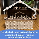 Wooden Winter Advent Calendar 14-1/4 x 14-3/4 Inch, Pack of 2 Craft ...