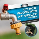 Fozlock Spigot Water Shut Valve Outdoor Hose Bibb Faucet Lock and ...
