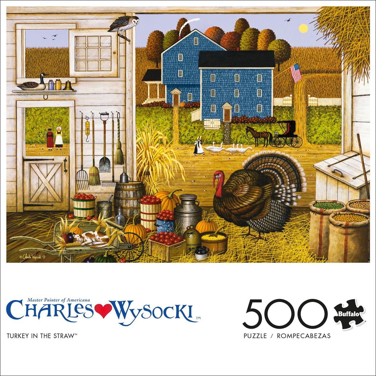 Click here for Buffalo Games - Charles Wysocki - Turkey In The St... prices