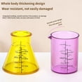 4Pcs Stackable Graduated Beakers Set Clear ABS Measuring Cup Liquid ...