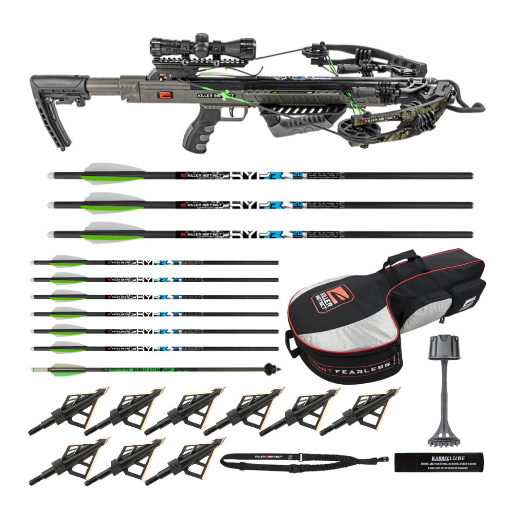 Killer Instinct Boss 405 FPS Deluxe Crossbow Package and Hunter's ...