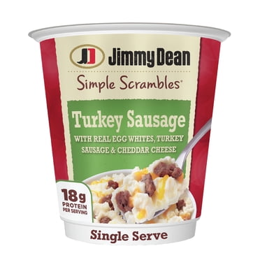 Jimmy Dean Simple Scrambles Meat Lovers Quick Breakfast Cup, 5.35 oz ...