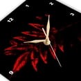 3drose, Abstract Photograph of Bright Red Sumac Leaves on Black ...