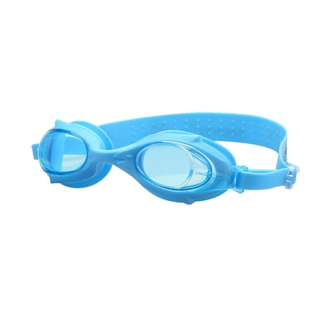 Kids Swim Goggles Waterproof UV Protection Anti Fog Swim Goggles No ...