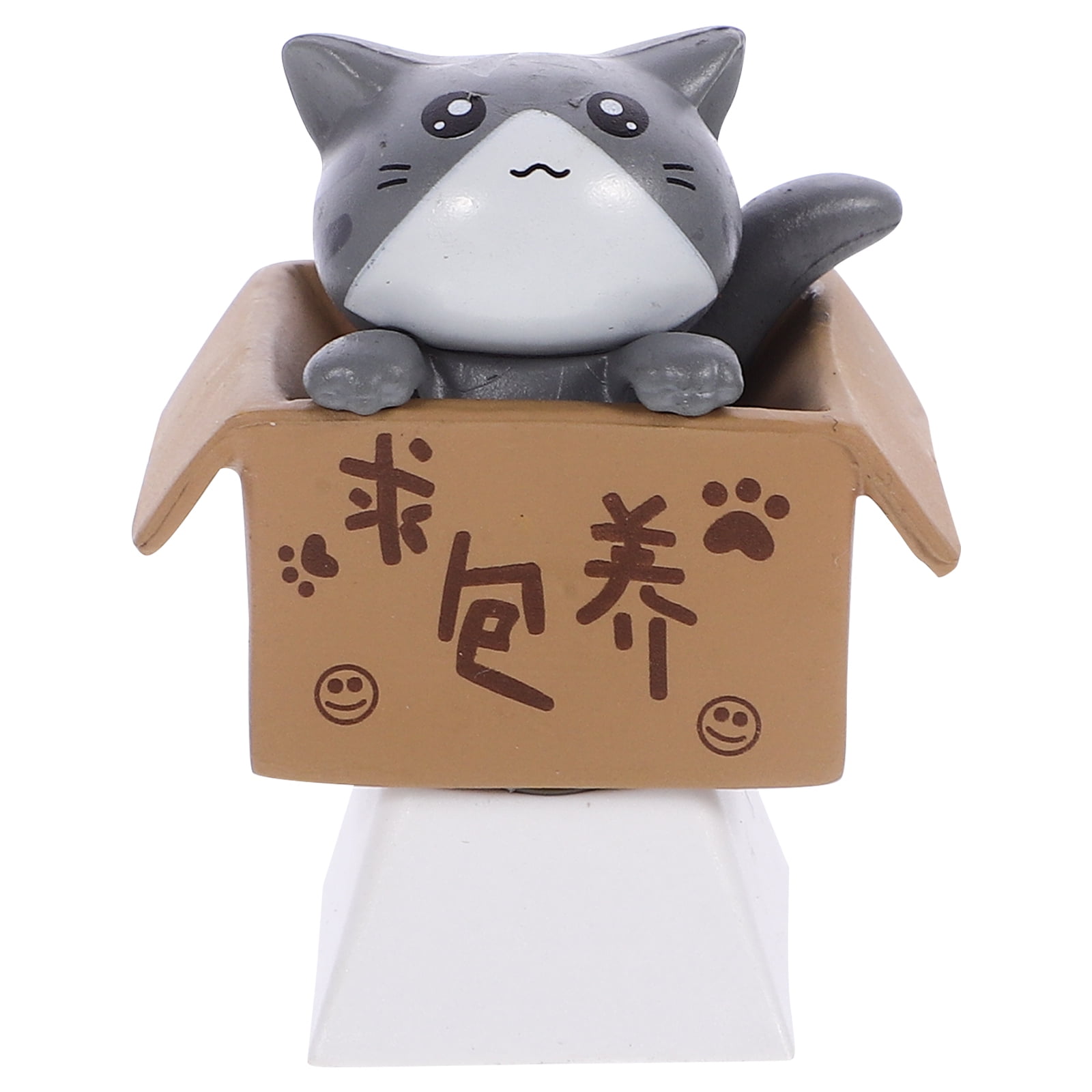 Teclas personalizadas de gato en caja de cartón con perfil R4 para ...