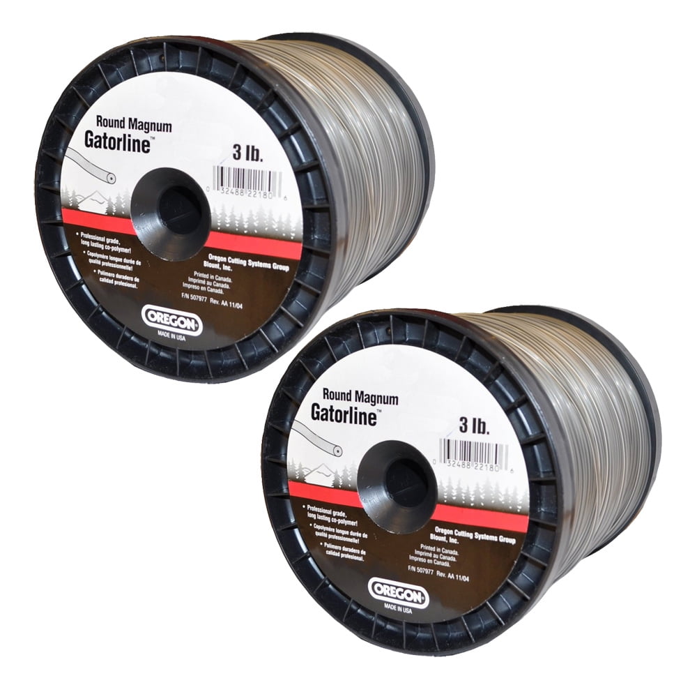 Oregon 22-195 (2 Pack) Pro Magnum Gatorline Round Trimmer Line .095 ...