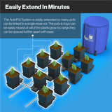 AutoPot 12 Pot System with 60 gal FlexiTank (3.9 Gallon Pots) - Walmart.com