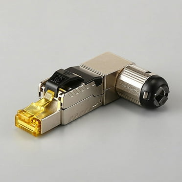 Leviton 5G108-RY5 GigaMax 5E QuickPort Connector, Cat 5E, Yellow ...