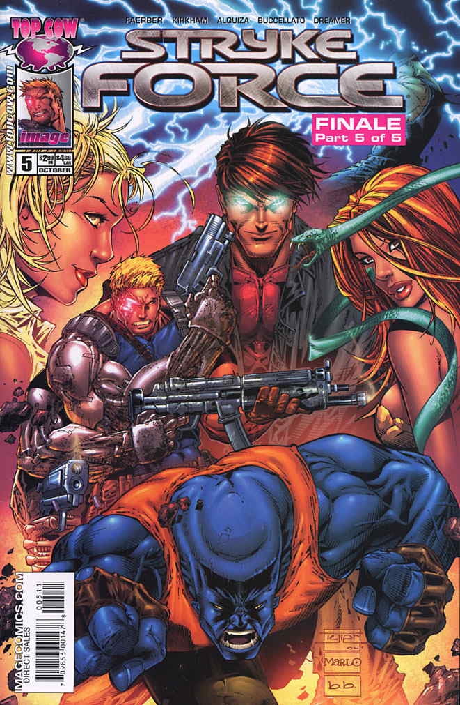 Stryke Force #5 VF ; Image Comic Book - Walmart.com