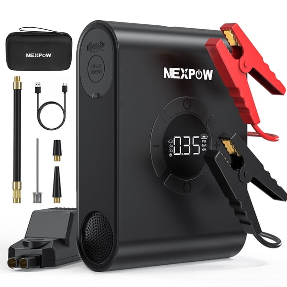 Portable Jump Starter Air Compressor