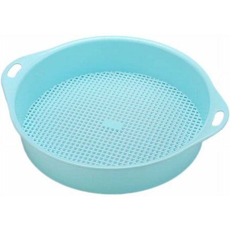 Plastic Garden Sieve Garden Sieve Beach Sand Sieve for Trapping Dirt ...