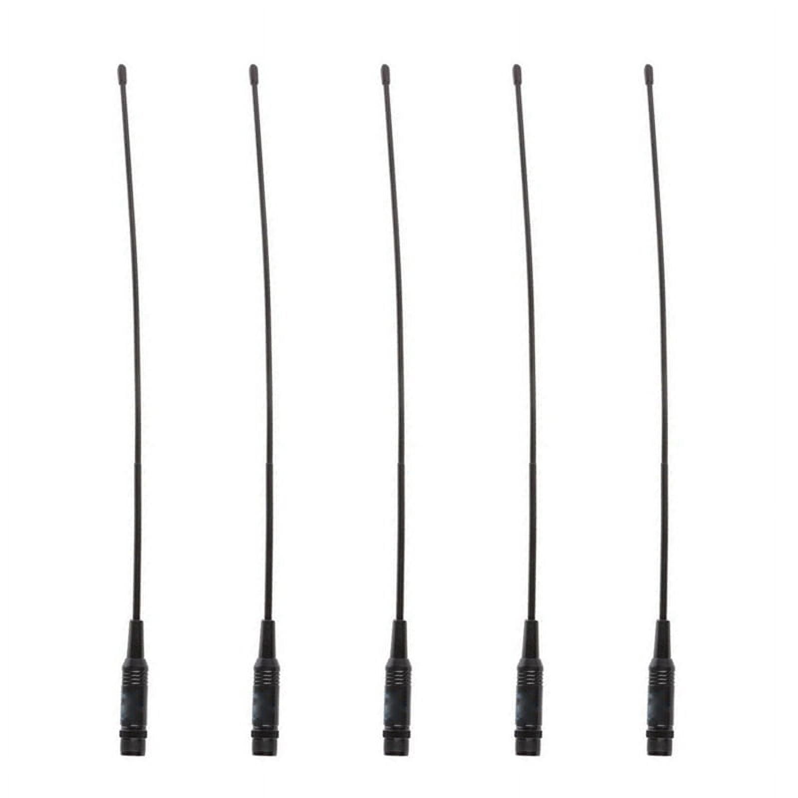 5X RH-771 Banda Dual VHF / UHF BNC Walkie Talkie Antena de Radio ...