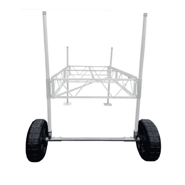 Patriot Docks 16 Ft Straight Truss Boat Support Docks with Gray ...