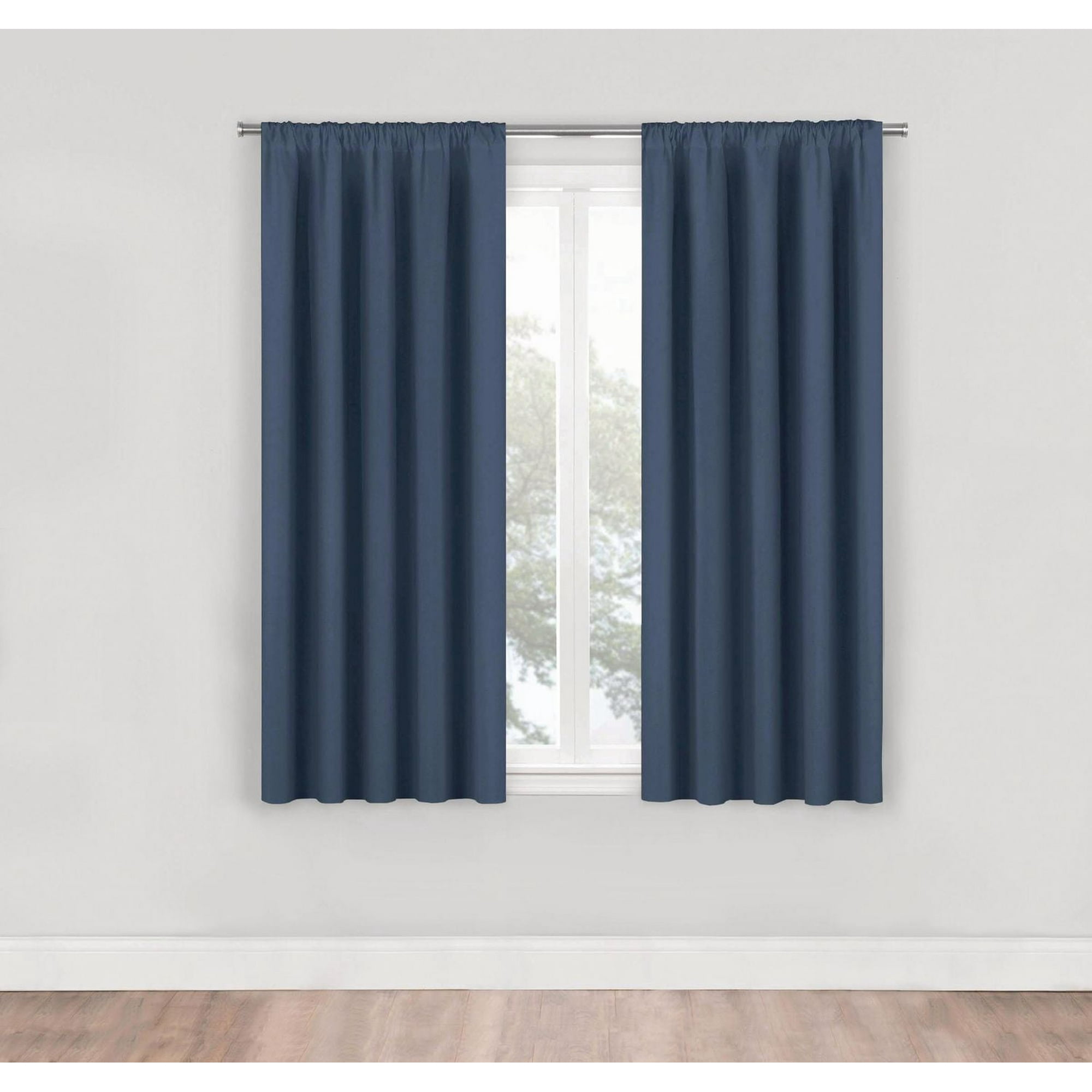Click here for Mainstays 100 Blackout 63 Window Curtains Panel Pa... prices