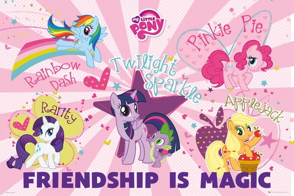 My Little Pony - TV Show Poster / Print (Friendship Is Magic) (Size: 36 ...