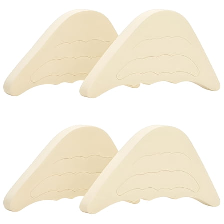TELOLY 4 Pairs Soft Sponge Big Toe Plug Foot Brace Pads Adjustable Shoe ...