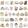 Colorful Cartoon Cat Paper Stickers Vinyl Waterproof Decals for Water ...