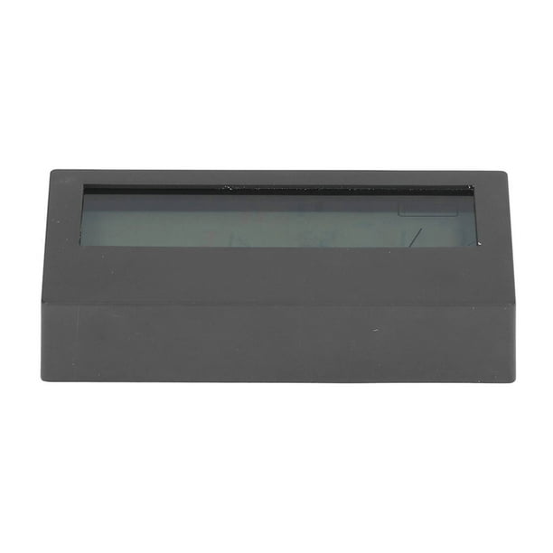 RelOJ Despertador Digital, RelOJ LCD Transparente Con Visualización de ...