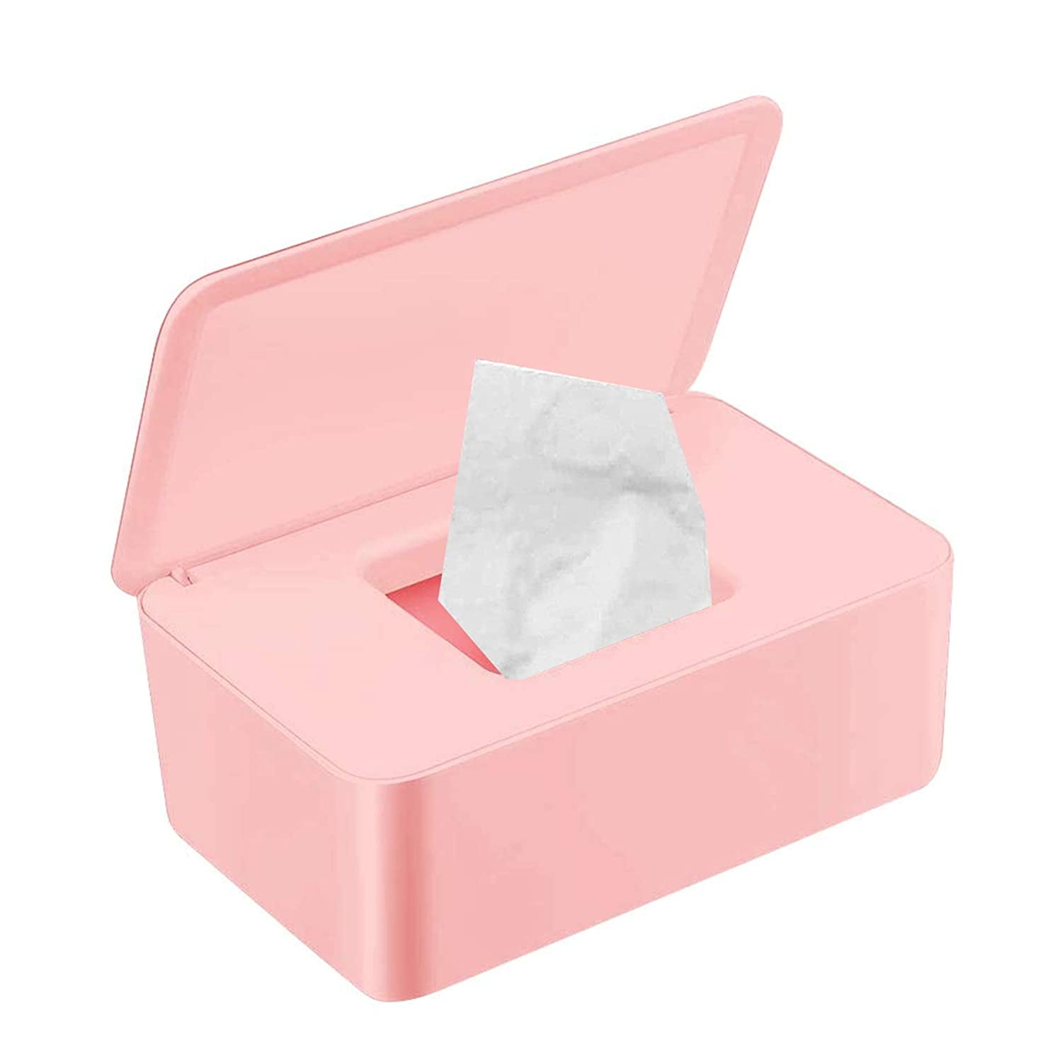 Dustproof Tissue Storage Box Case Wet Wipes Dispenser Holder with Lid ...