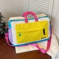 Fashion Dopamine Color Travel Duffle Bag, Expandable Weekend Overnight ...