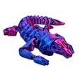 3D Printing Big Lizard Chameleon Figures Ornament Joints Movable ...