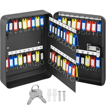 Hillman Plastic Magnetic Key Case Black - Walmart.com