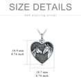 Animal Urn Necklace for Ashes 925 Sterling Silver Dog Rabbit Cat ...