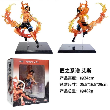 Anime One Piece/navigator's Genealogy Fire Fist Luffy Fighting Flame ...