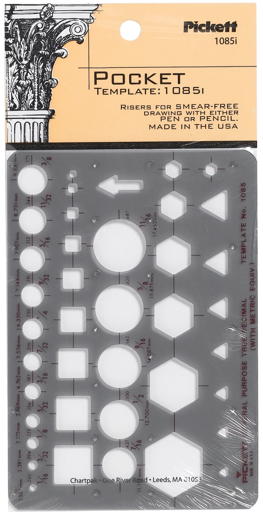 Pickett Pocket Inking Template - Walmart.com
