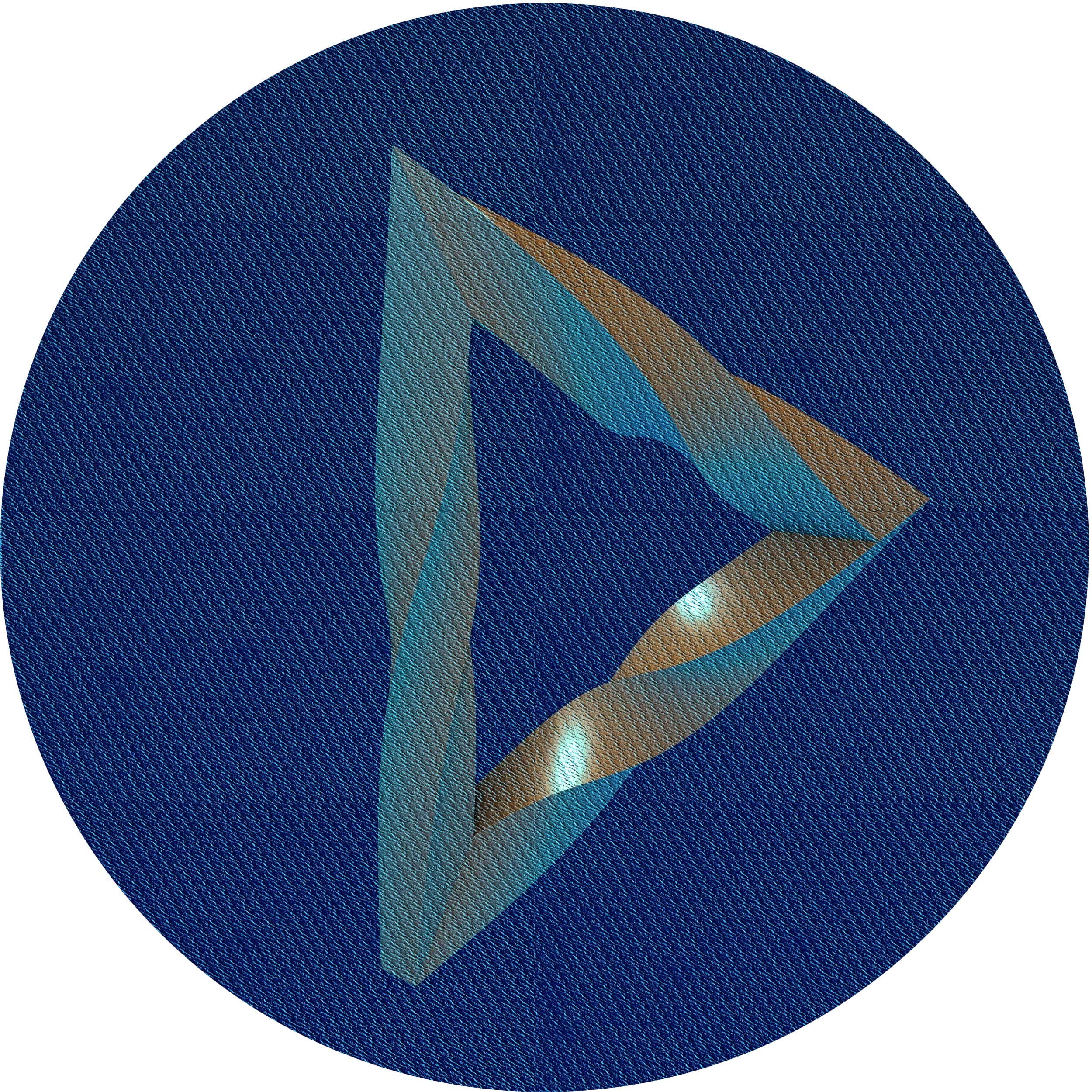 Ahgly Company Indoor Round Patterned Blue Eyes Blue Area Rugs, 8' Round ...