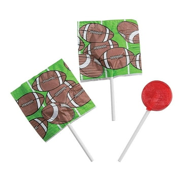 Football Party Supplies, Lollipop Rings, 18 Count Each, Pack of 2 ...