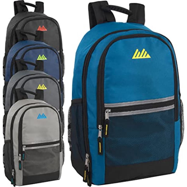 Summit Ridge 24 Pack Backpack Bulk Reflective Backpacks for High School ...