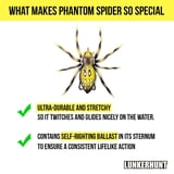 Lunkerhunt Phantom Spider Fishing Lure | Most Realistic Topwater ...