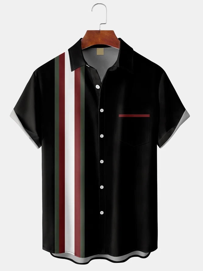 Mlfu Unisex Button Down Short Sleeve Shirt Casual Beach T Shirts