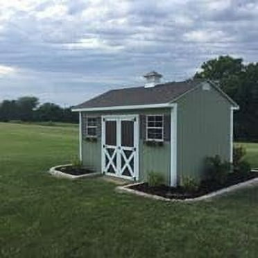 Shed Windows 12x18 White Flush, Safety Tempered Glass with Mesh Screen ...