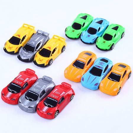 12 Pcs/Set Children Toys Mini Cars Model Boys Car Vehicle Toy Kids ...