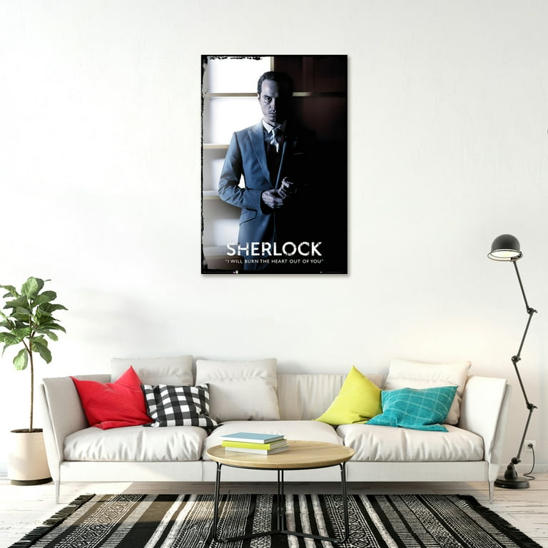 Sherlock Moriarty Poster