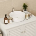 Sink Storage Cabinet 2 Door Sink Cabinet with Doors with U Shaped ...