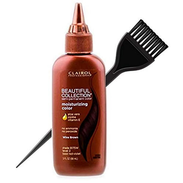 Clairol Beautiful Collection Moisturizing Semi Permanent Hair Color Wsleek Tint Brush No