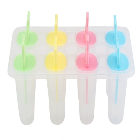 Cute Cartoon Ice Lolly Molds Plastic Ice Cream Cube Mould Tray Freeze ...