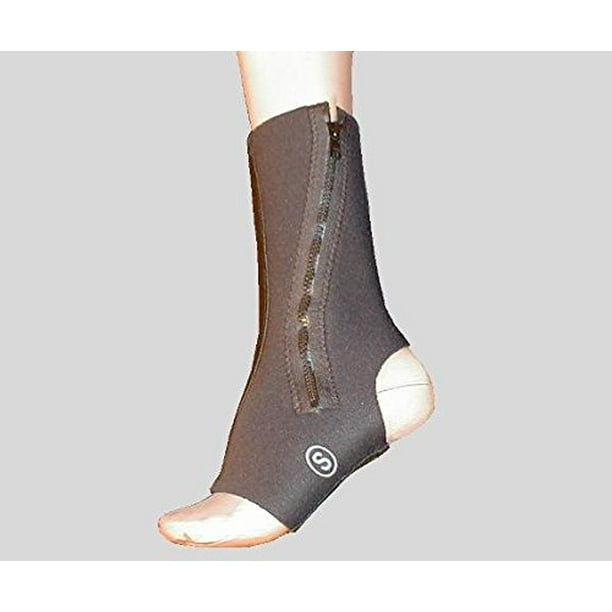 Neoprene Slip-On Ankle Support with Zipper (Small) - Walmart.com