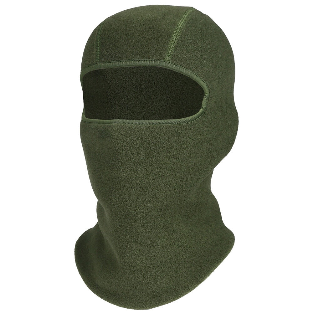 Green Windproof Balaclava Face Mask Men Neck Warmth Gaiter Scarf for ...
