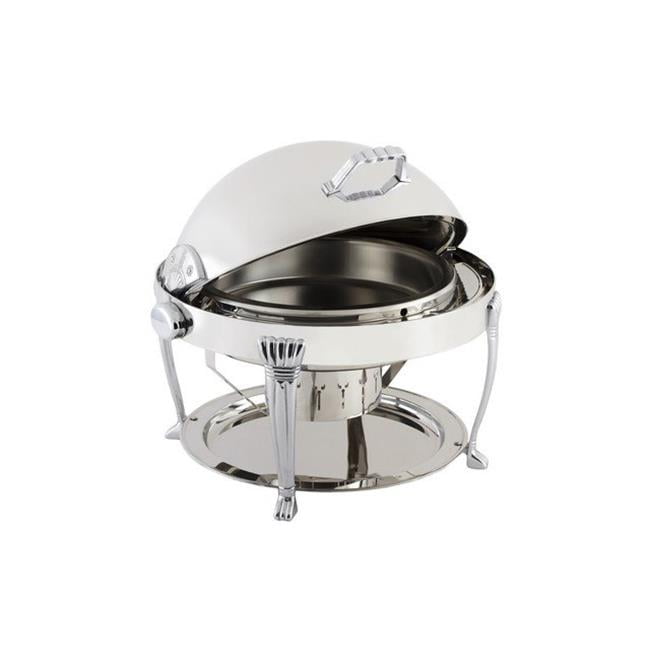 Bon Chef 12009CH 20.25 x 18.75 x 19.25 in. Dripless Round Chafer with ...