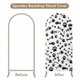 Arch Backdrop 5 Ft, Coastal Fish Spandex Stretch Fitted Arch Cover ...