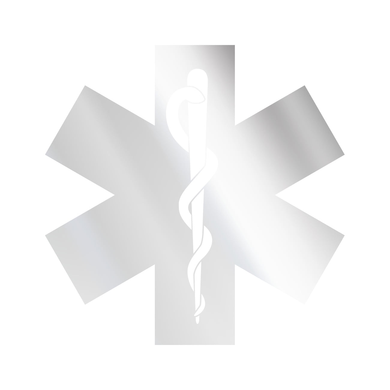 Star of Life Sticker Decal Die Cut - Self Adhesive Vinyl - Weatherproof ...