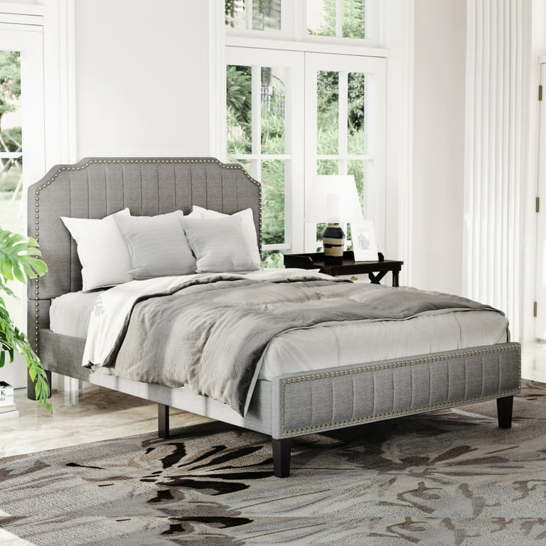 Sleigh Beds Without Footboards And Tapered Legs