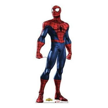 Color Me Spider-Man Cardboard Cutout Stand Up, 6ft - Walmart.com