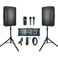 "Harbinger M200-BT, 10"" Portable PA System with Bluetooth, Live Mic ...