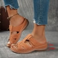 BRGZLK Peep Toe Wedge Sandals For Women Hollow Breathable Cushioned Non ...