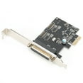PCIE to Parallel Port Card Print Port LPT PCI-E LPT Printer Card ...